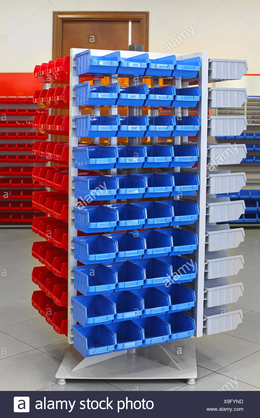 Workshop Parts Storage Bins High Resolution Stock Photography and ...