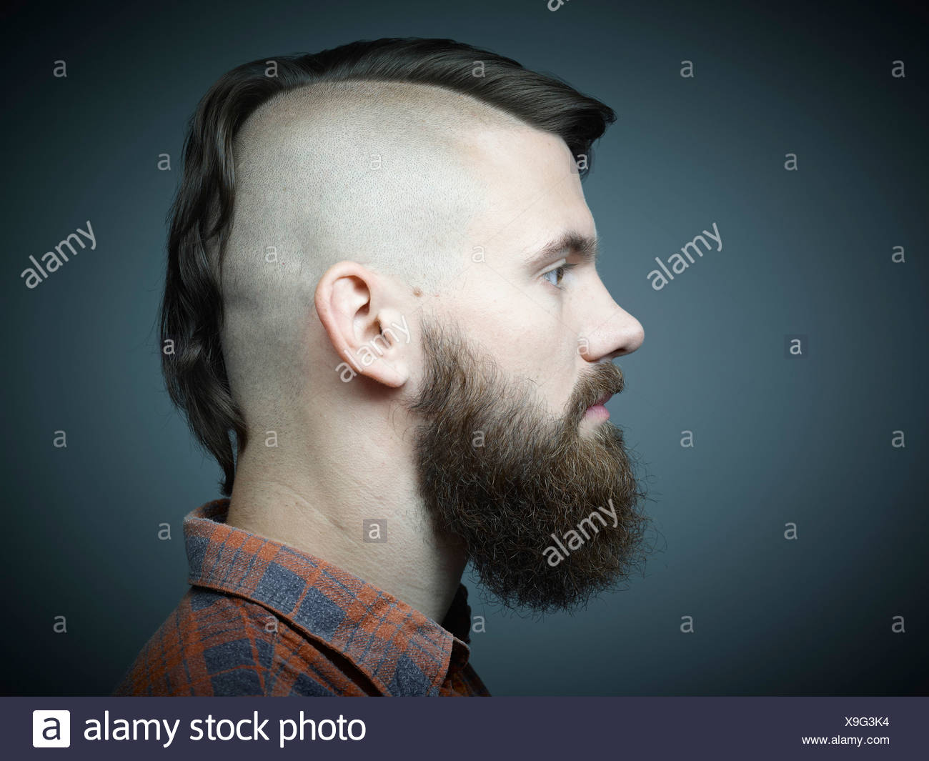 Young Man Shaved Head Stock Photos & Young Man Shaved Head Stock Images ...