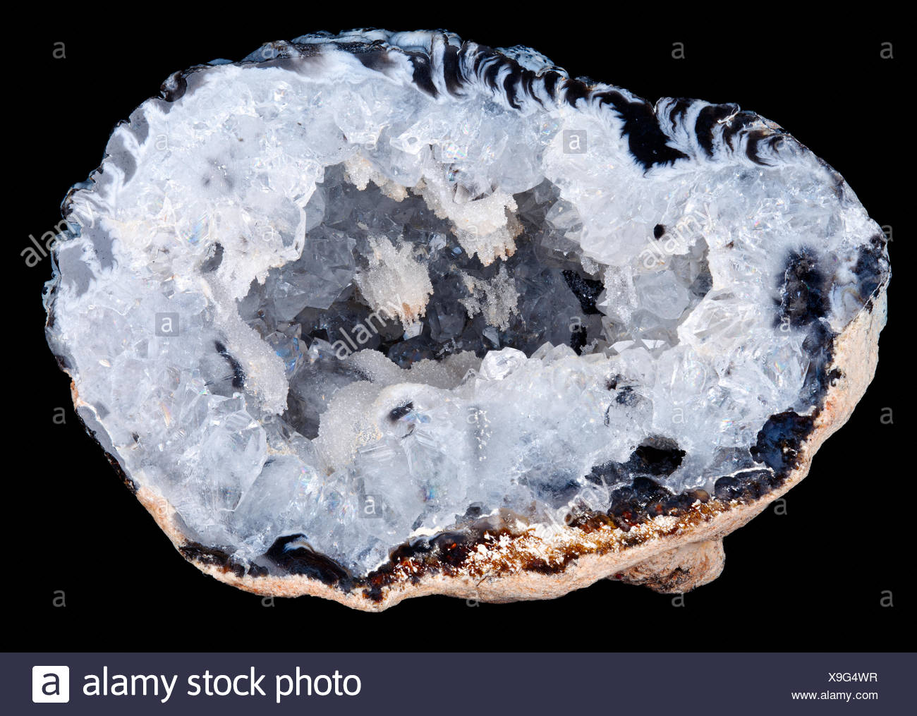 Geode Rock Crystals High Resolution Stock Photography and Images - Alamy