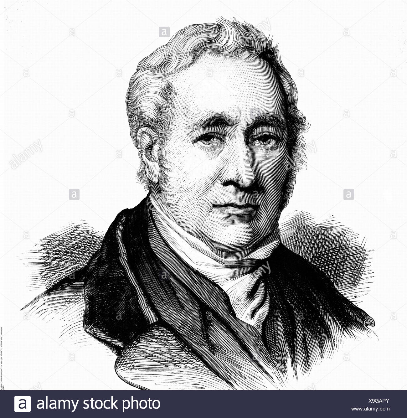 George Stephenson Black and White Stock Photos & Images - Alamy