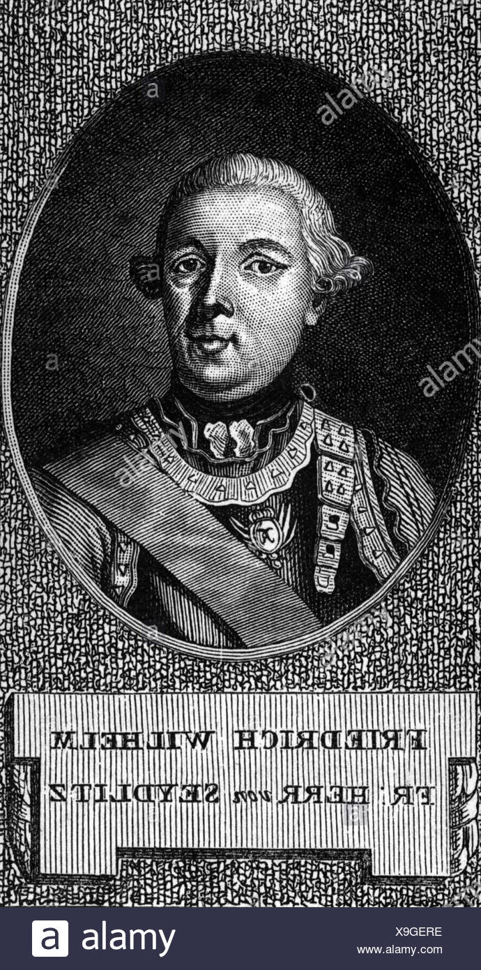 General Friedrich Wilhelm Von Seydlitz Stock Photos & General Friedrich ...