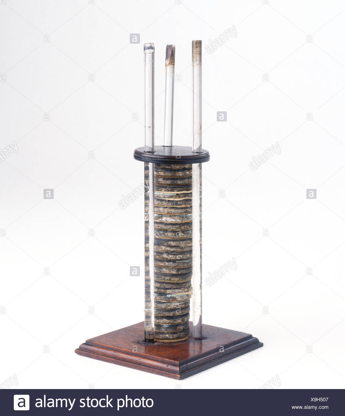 Voltaic Pile Alessandro Volta Stock Photos & Voltaic Pile Alessandro ...