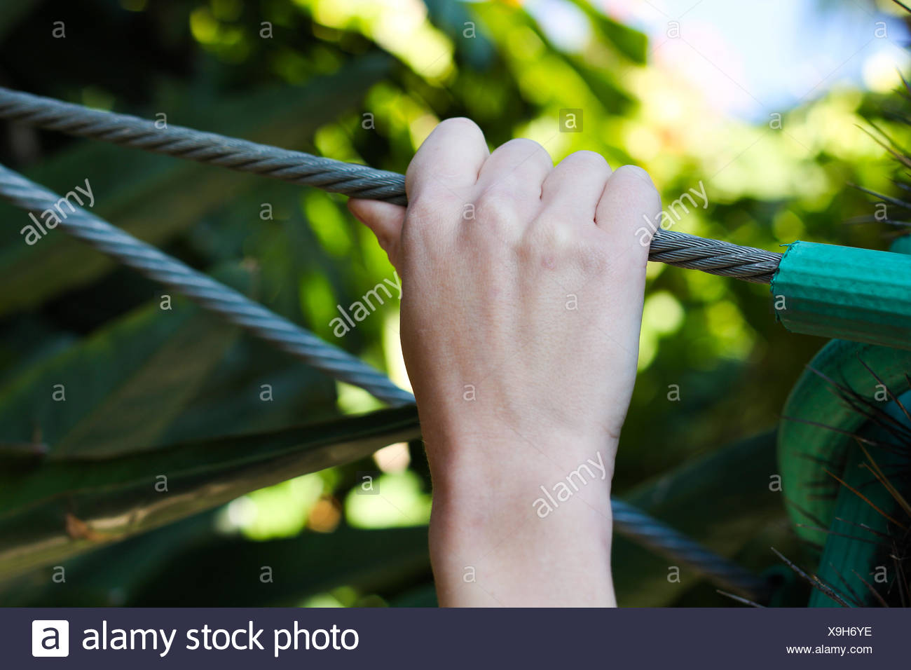 Wire Tightrope High Resolution Stock Photography and Images - Alamy