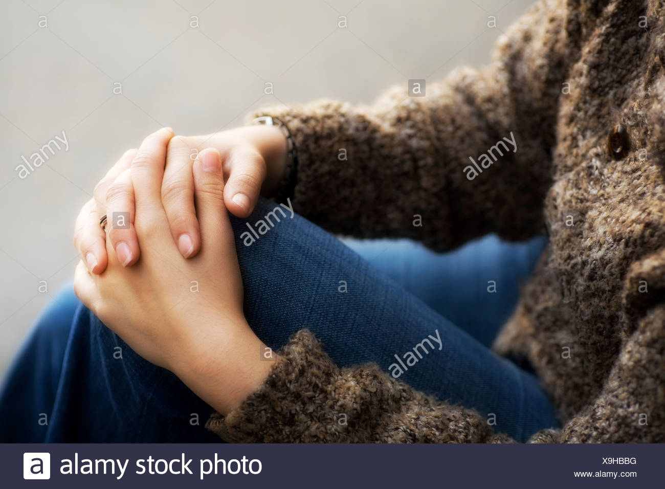 Folded Prayer Hands Stock Photos & Folded Prayer Hands Stock Images - Alamy