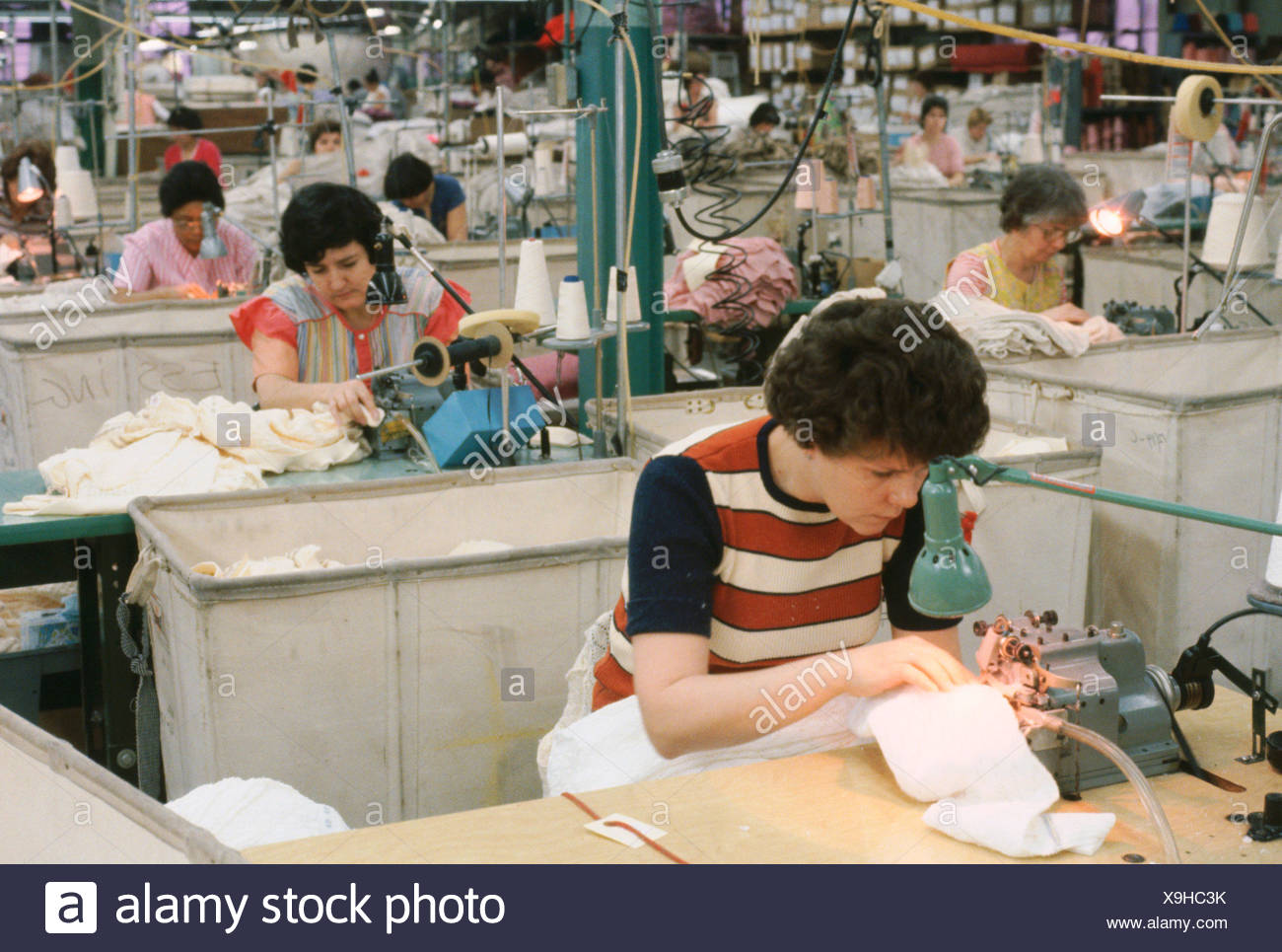 Home Economics Class Sewing High Resolution Stock Photography and ...