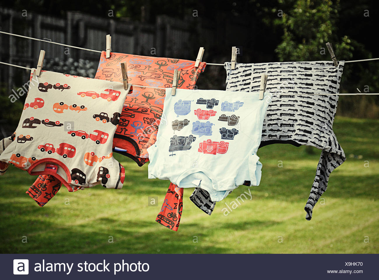 Hanging Clothes For Drying High Resolution Stock Photography and Images ...