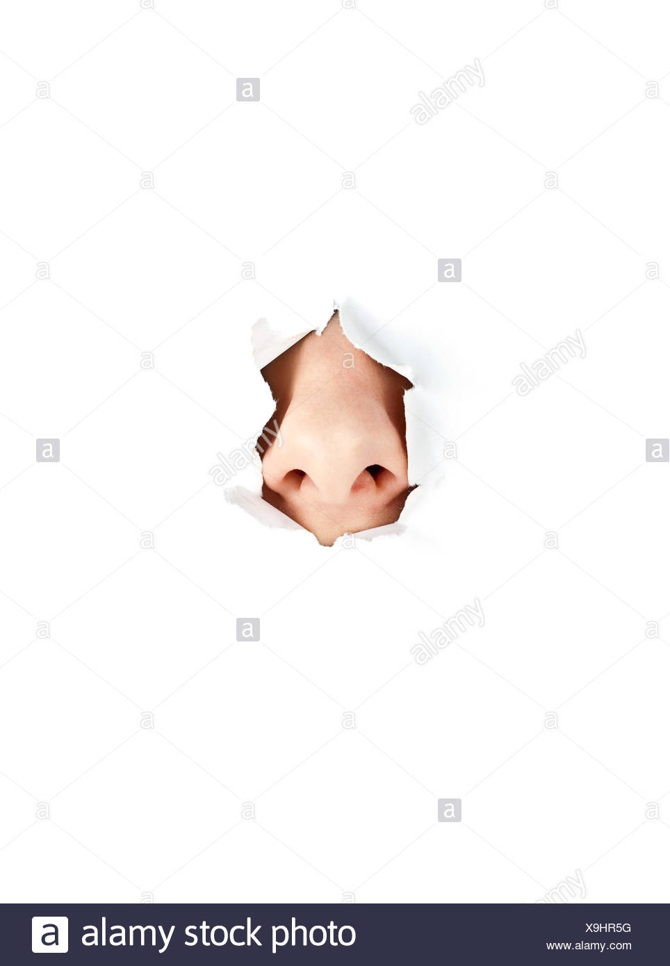 Lady Peeping High Resolution Stock Photography and Images - Alamy