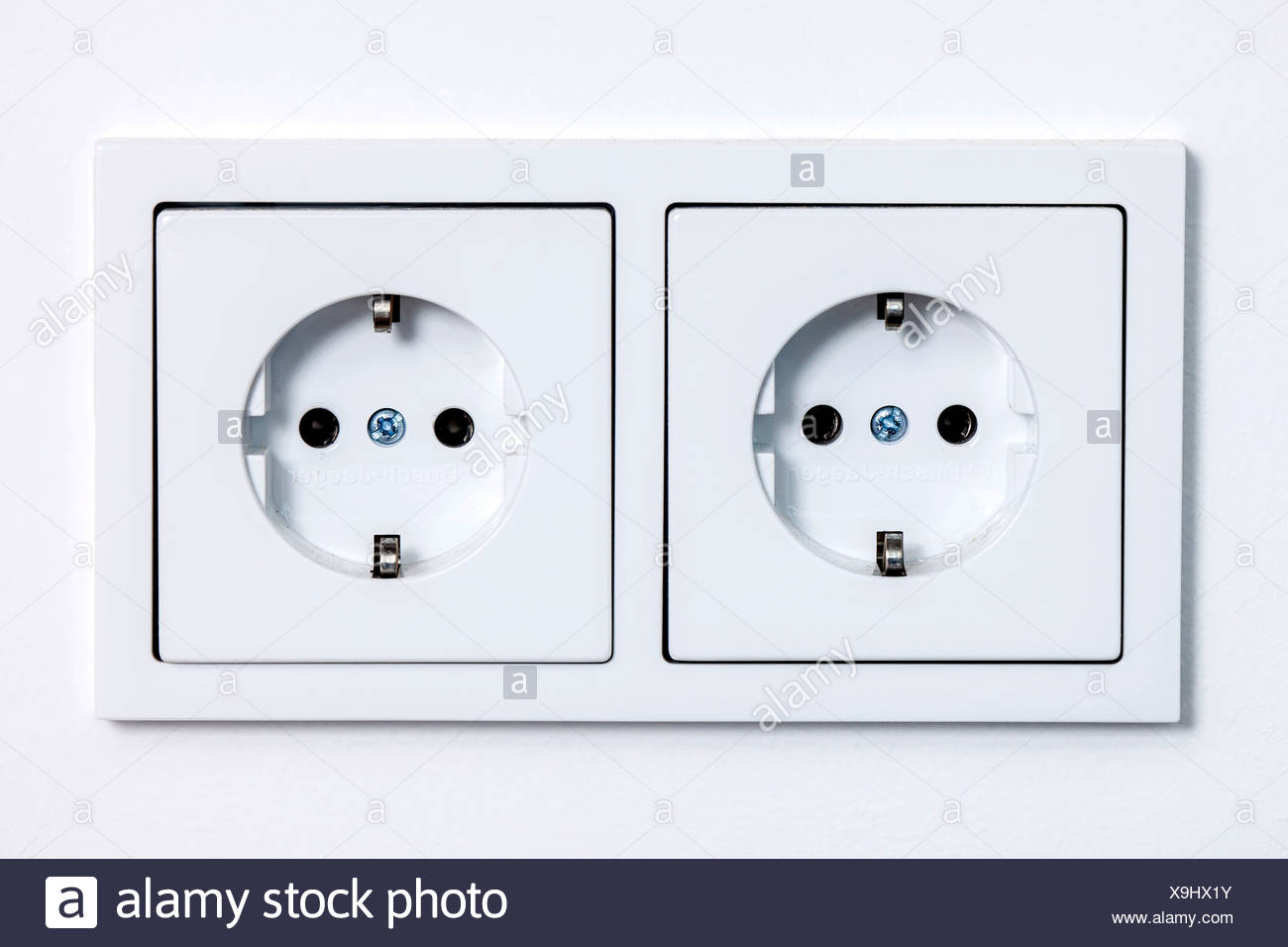 Double Power Socket High Resolution Stock Photography and Images - Alamy