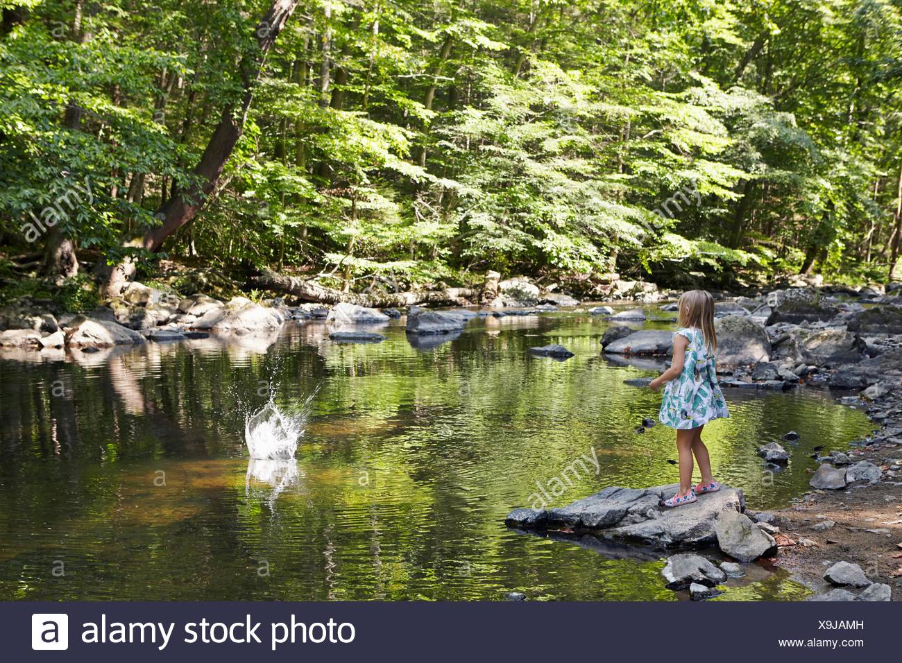 Stone Throwing High Resolution Stock Photography and Images - Alamy