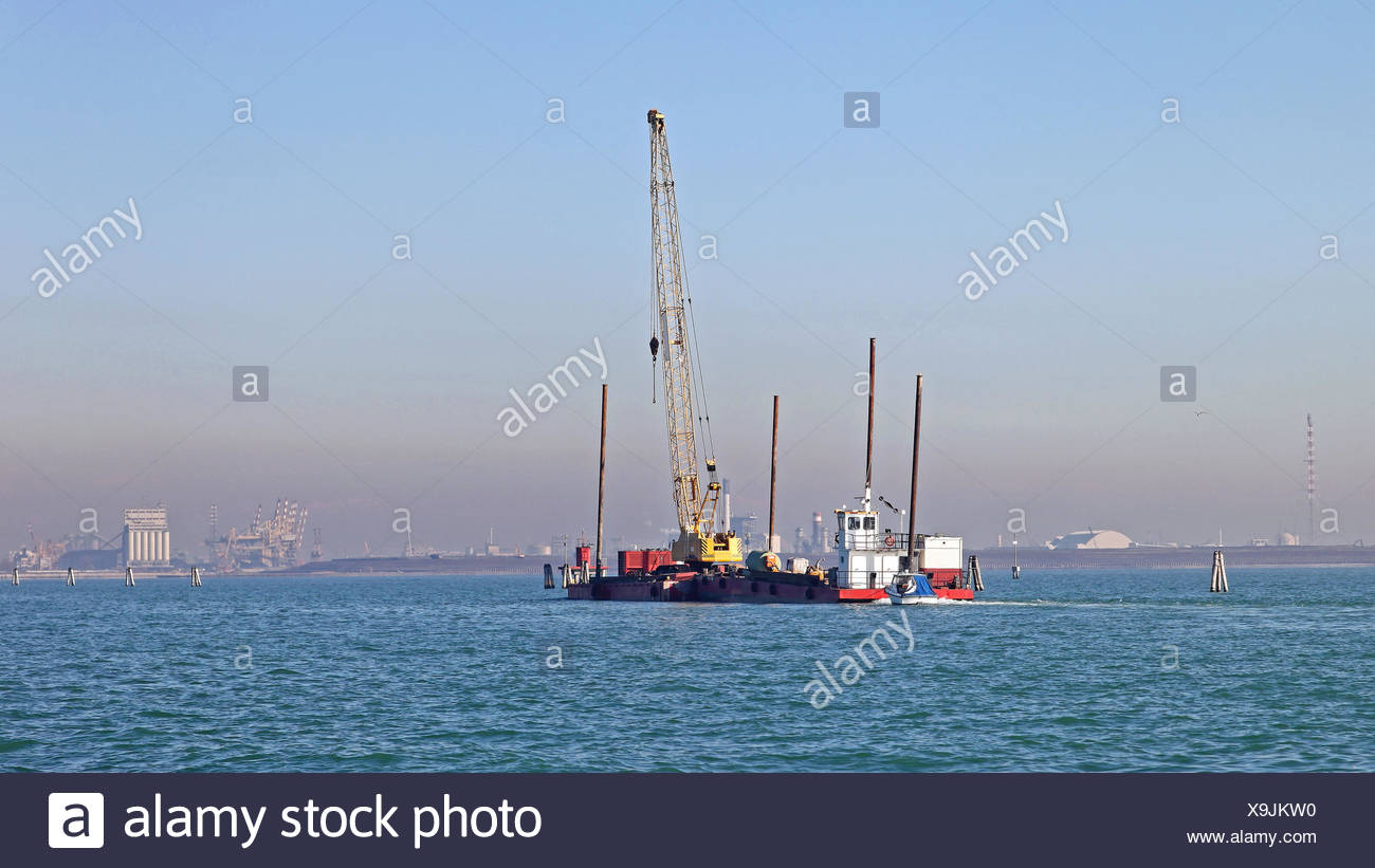 Offshore Construction Barge High Resolution Stock Photography and ...
