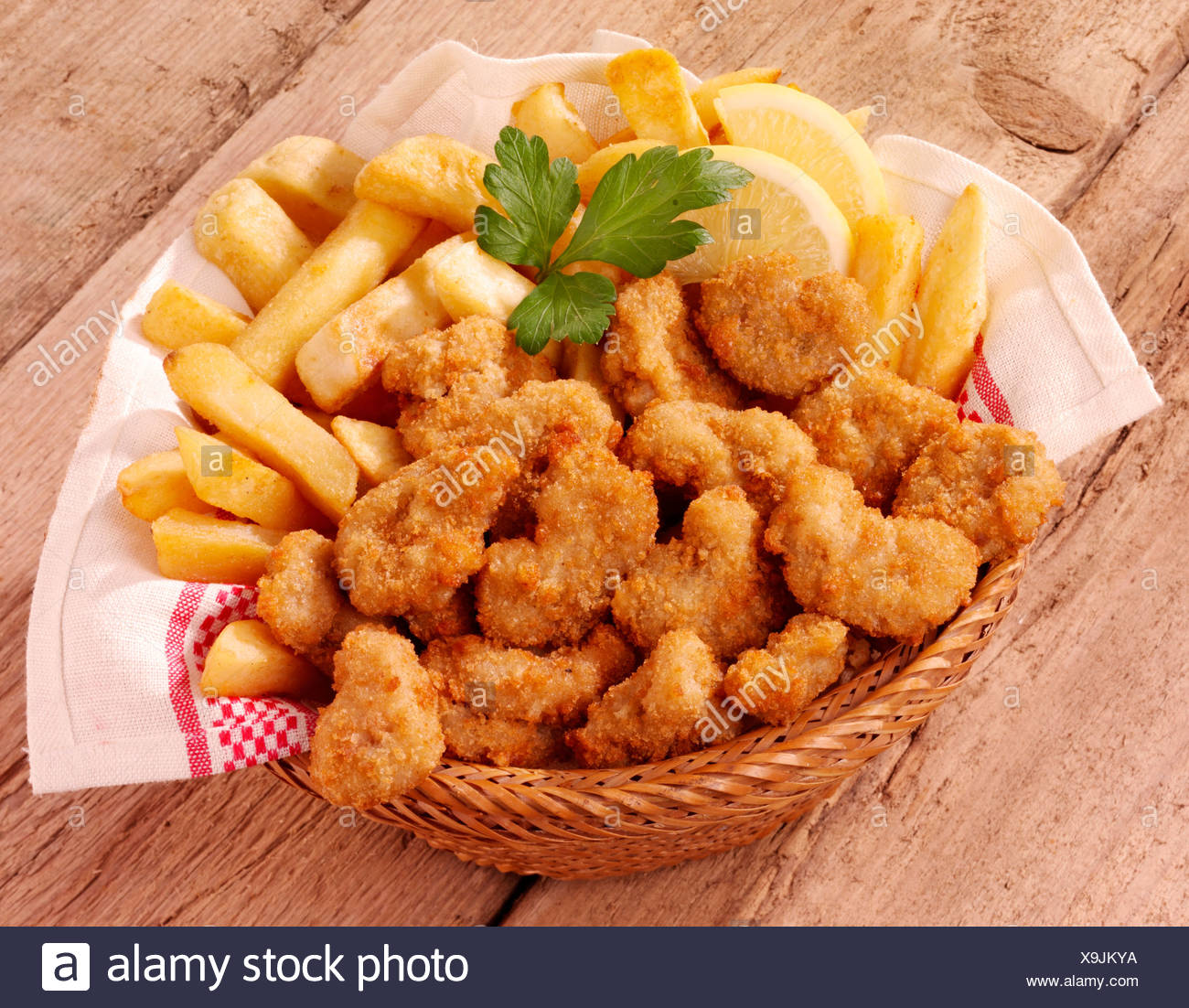 Scampi And Chips High Resolution Stock Photography and Images - Alamy