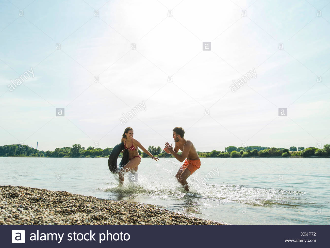 Inner Tube Floating High Resolution Stock Photography and Images - Alamy