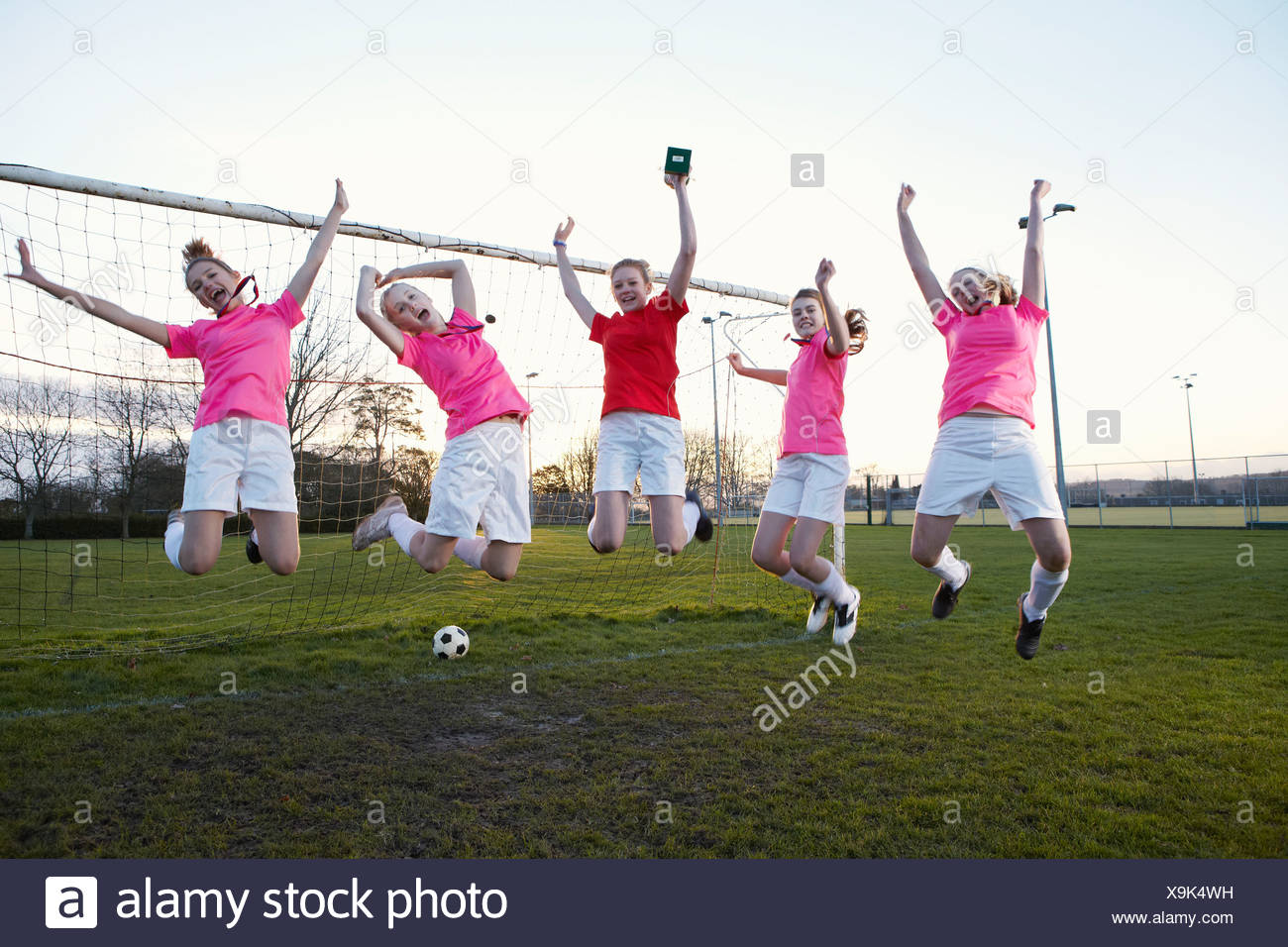 Girl Cheering At Football Game High Resolution Stock Photography and ...