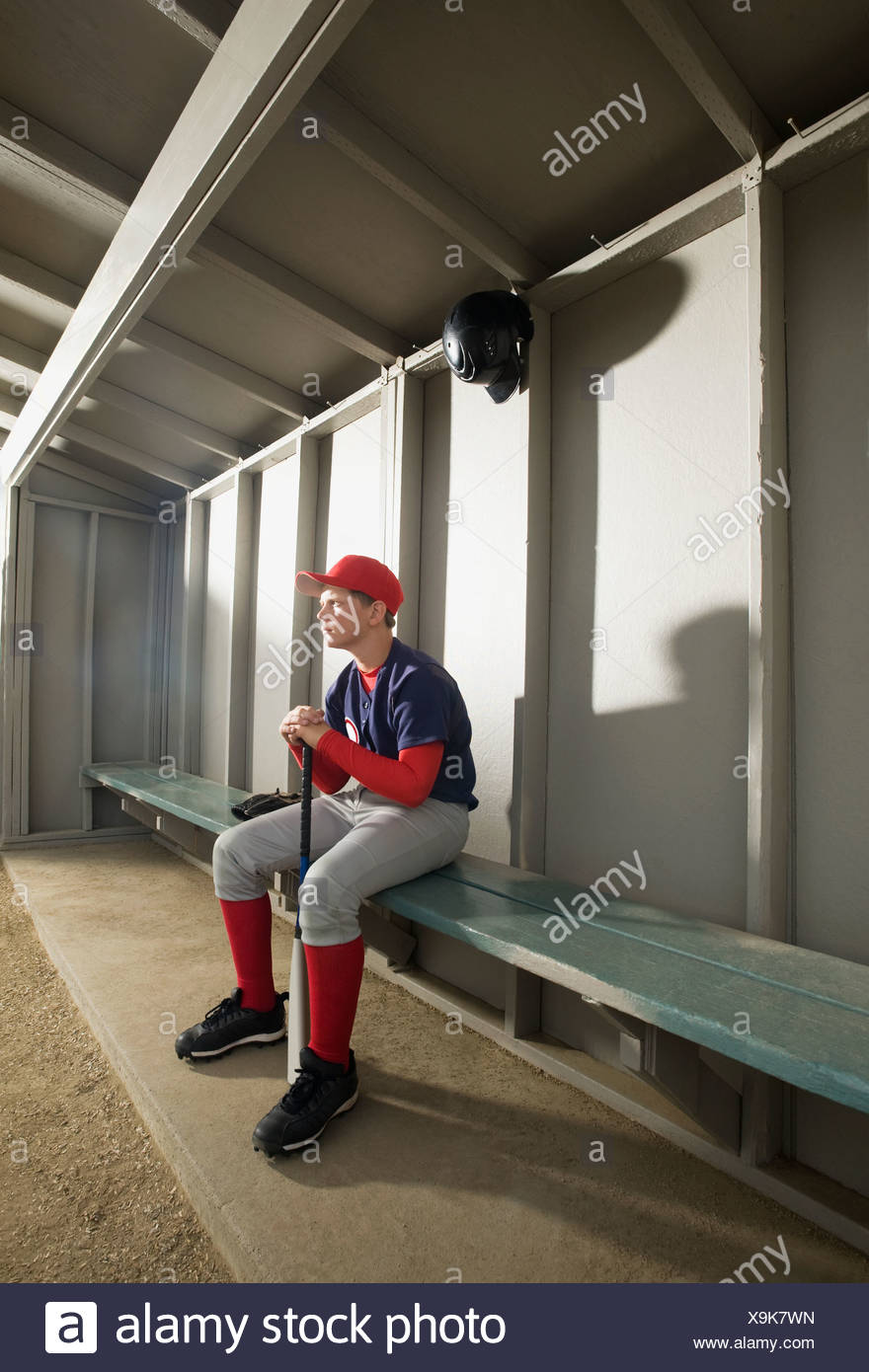 Bench Waiting Player High Resolution Stock Photography and Images - Alamy