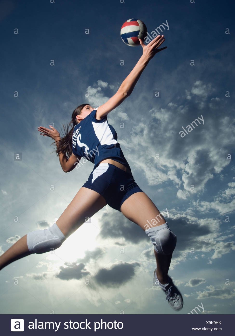 Volleyball Player Sun High Resolution Stock Photography and Images - Alamy
