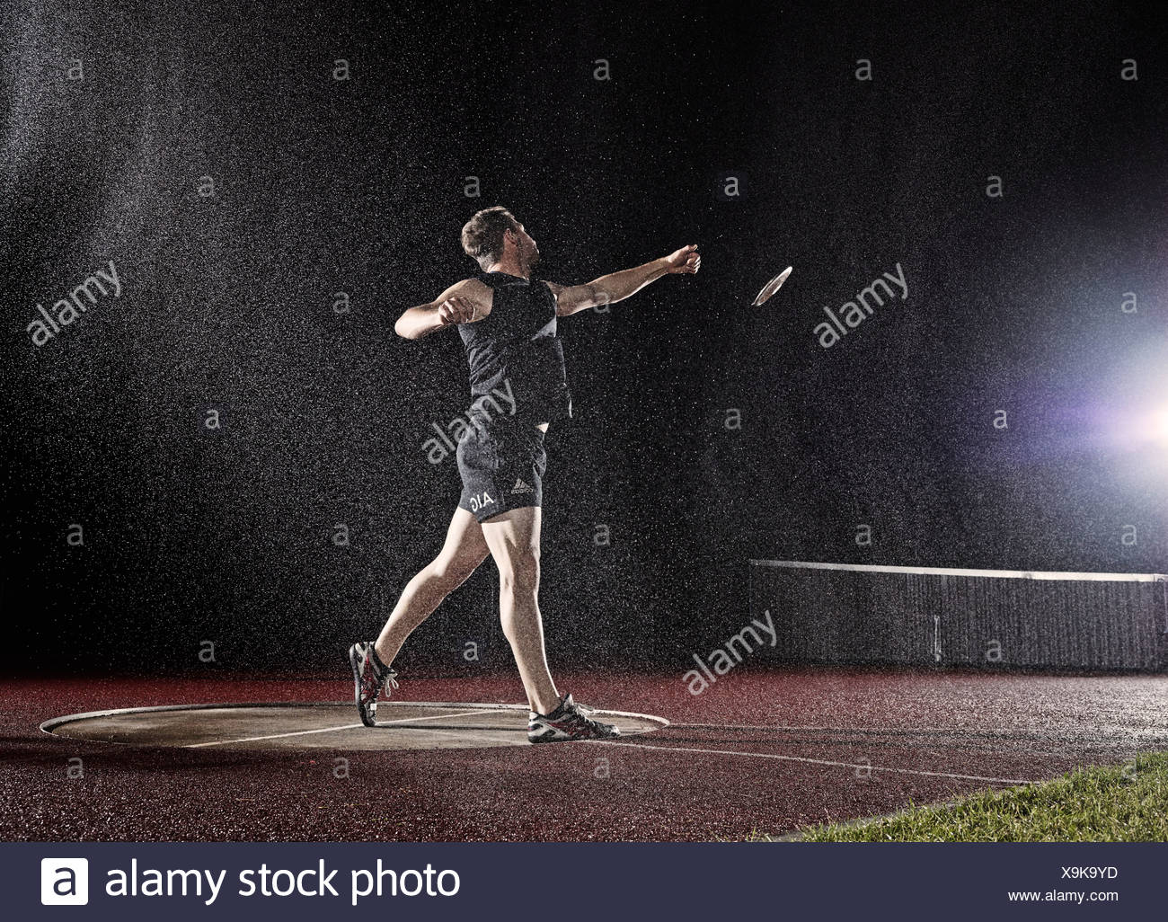 Sport Athlete Discus Athletics High Resolution Stock Photography and ...