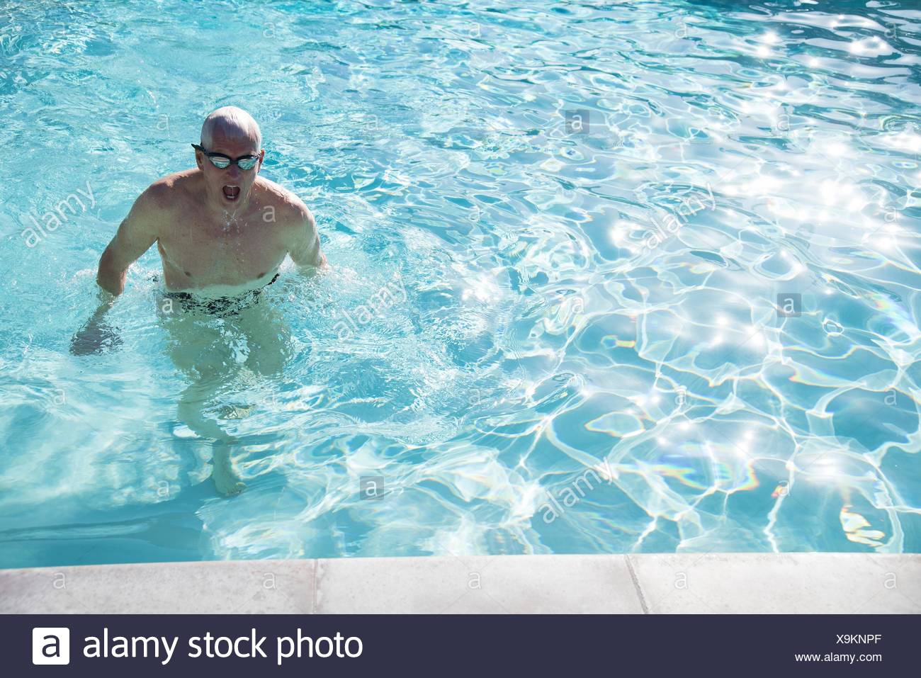 Adult Emerging From Water High Resolution Stock Photography and Images ...