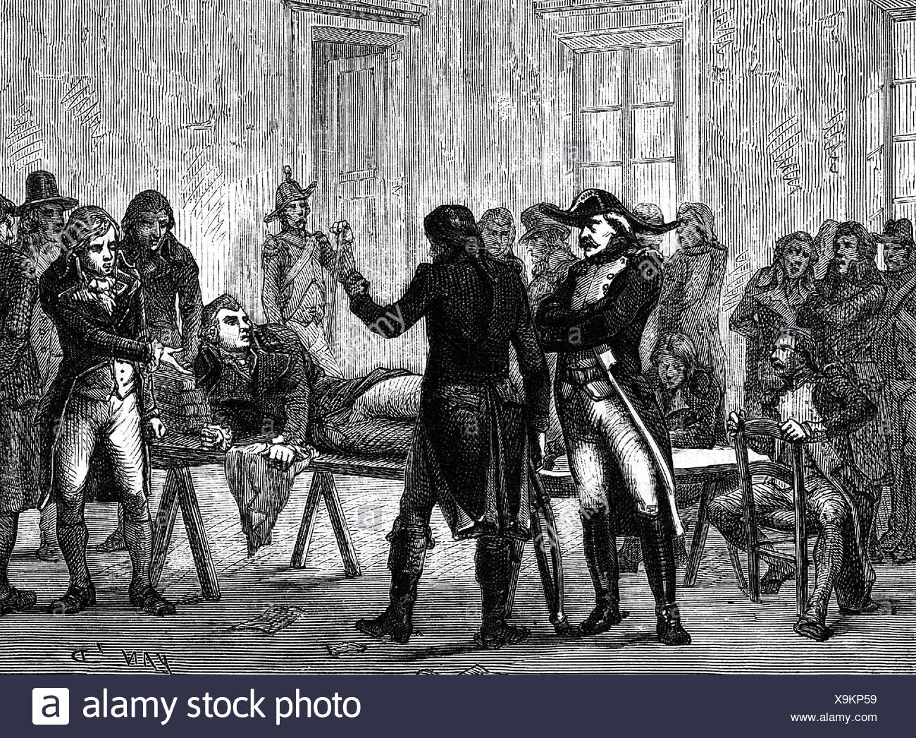Maximilien Robespierre Black and White Stock Photos & Images - Alamy