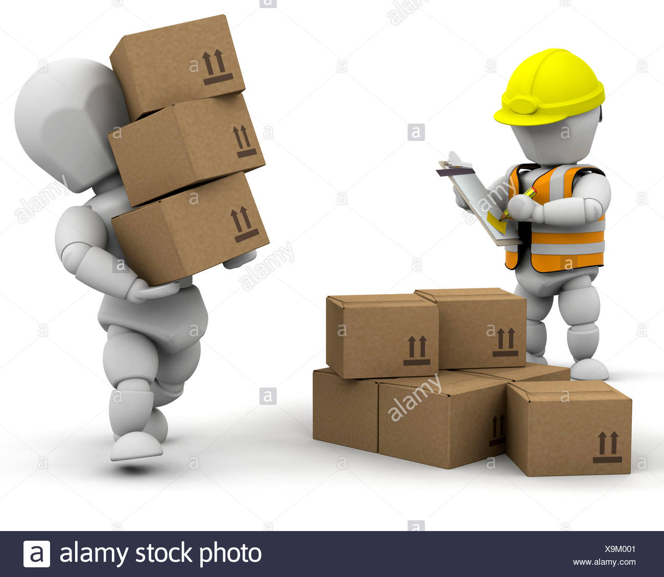 Removal Men Illustration High Resolution Stock Photography and Images ...
