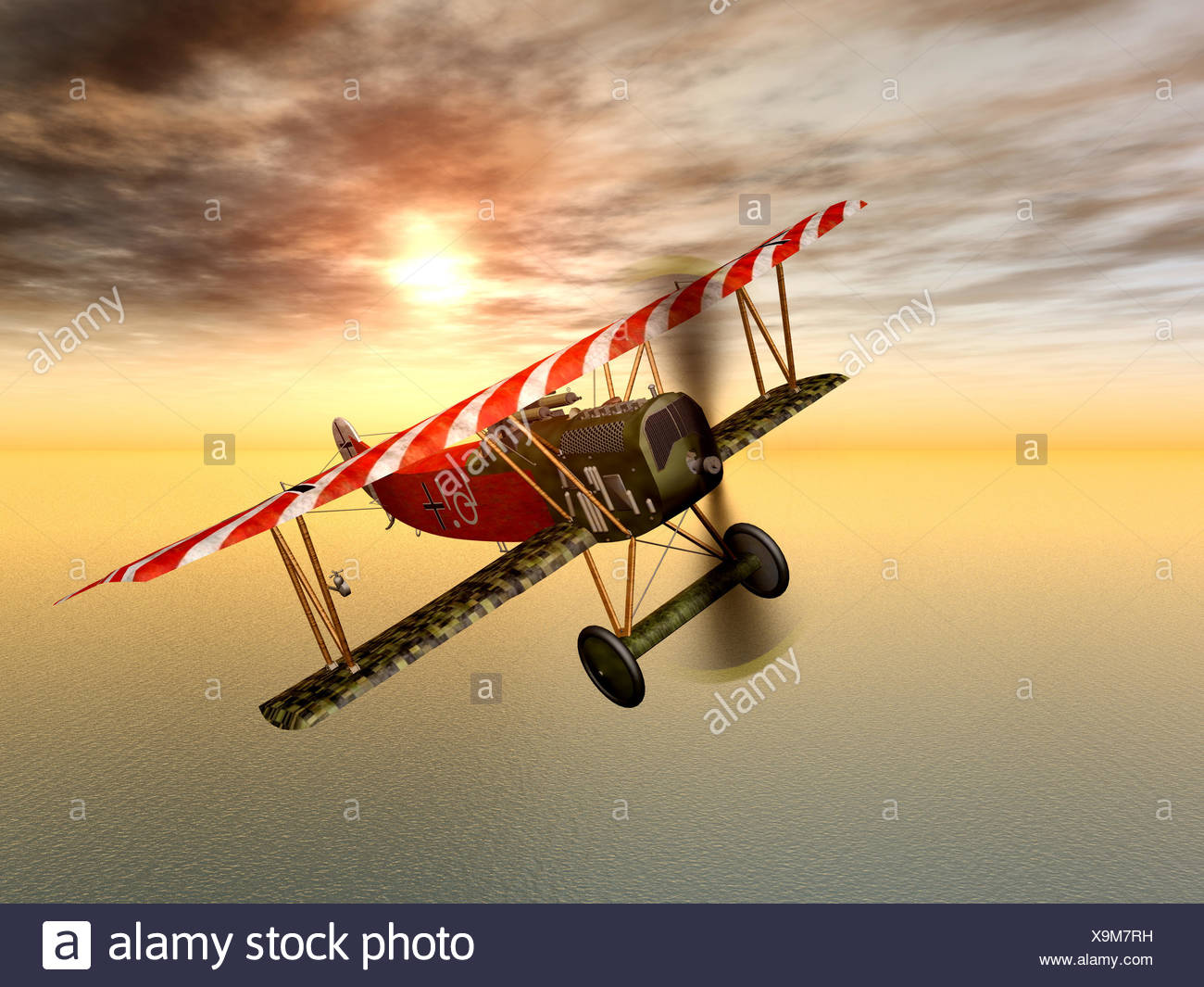 German Ww1 Fighter Plane Stock Photos & German Ww1 Fighter Plane Stock ...