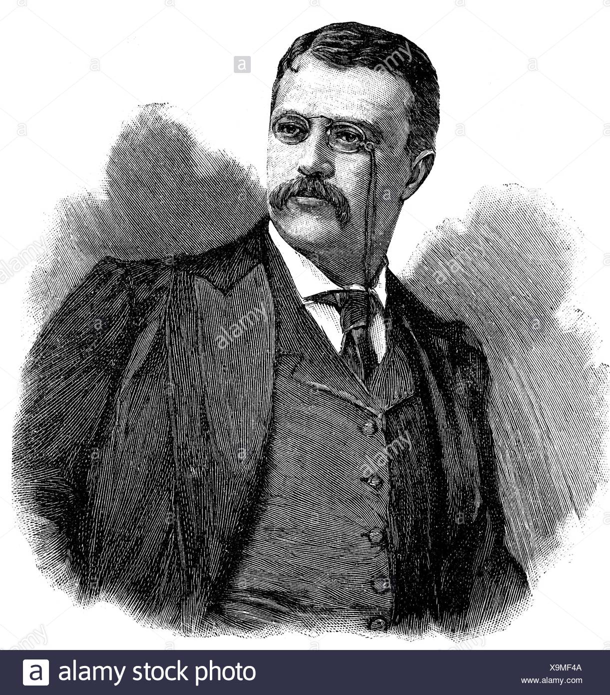 Theodore Roosevelt Portrait High Resolution Stock Photography and ...