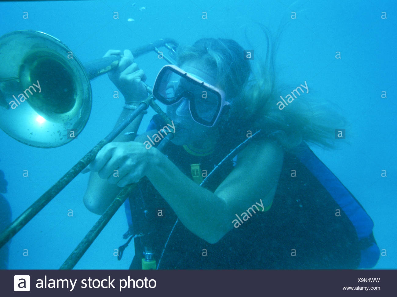 With Trombone High Resolution Stock Photography and Images - Alamy