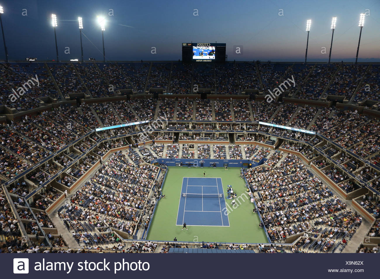 Stadium Audience Tennis High Resolution Stock Photography and Images ...
