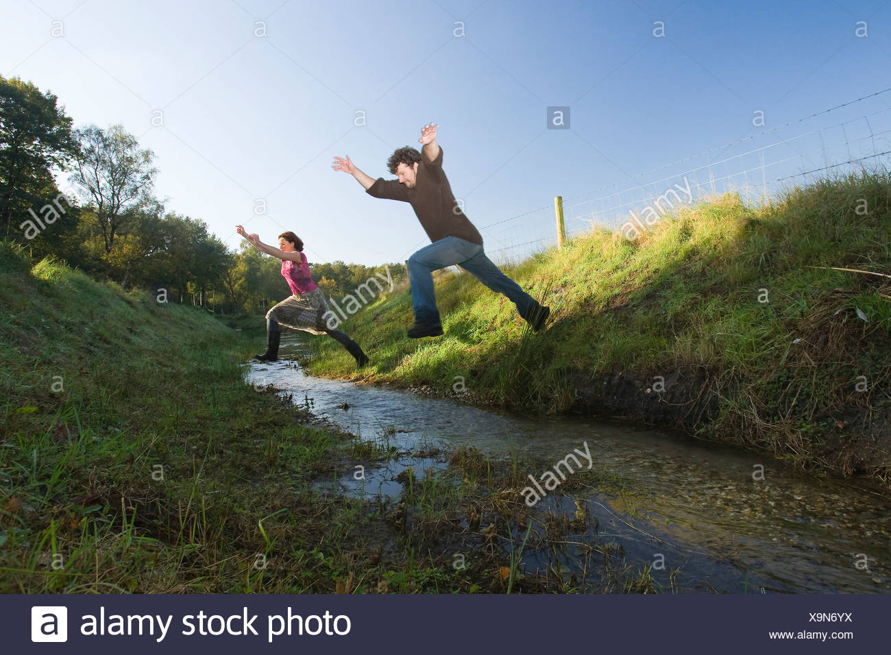 Springen High Resolution Stock Photography and Images - Alamy