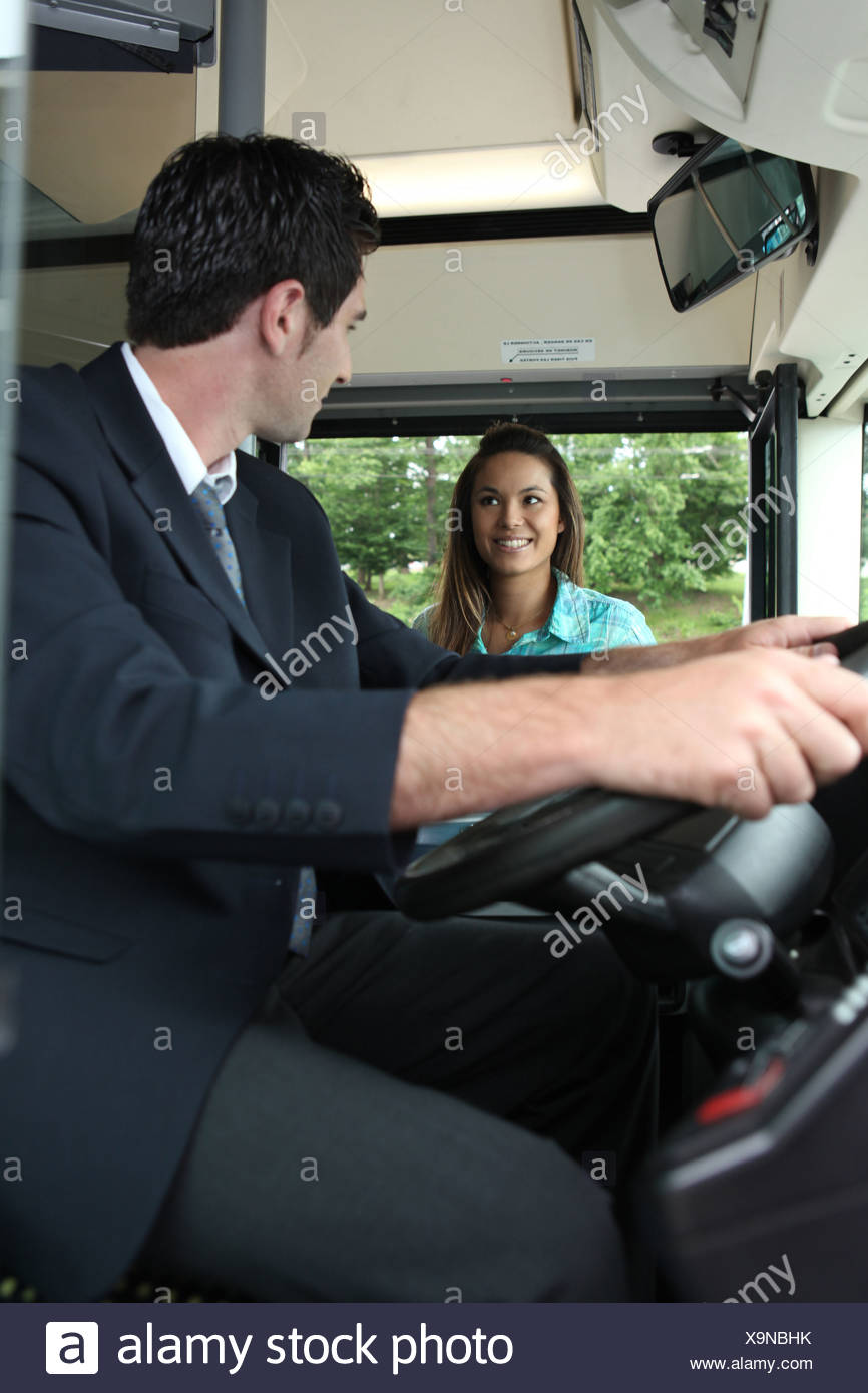 Woman Bus Conductor High Resolution Stock Photography and Images - Alamy