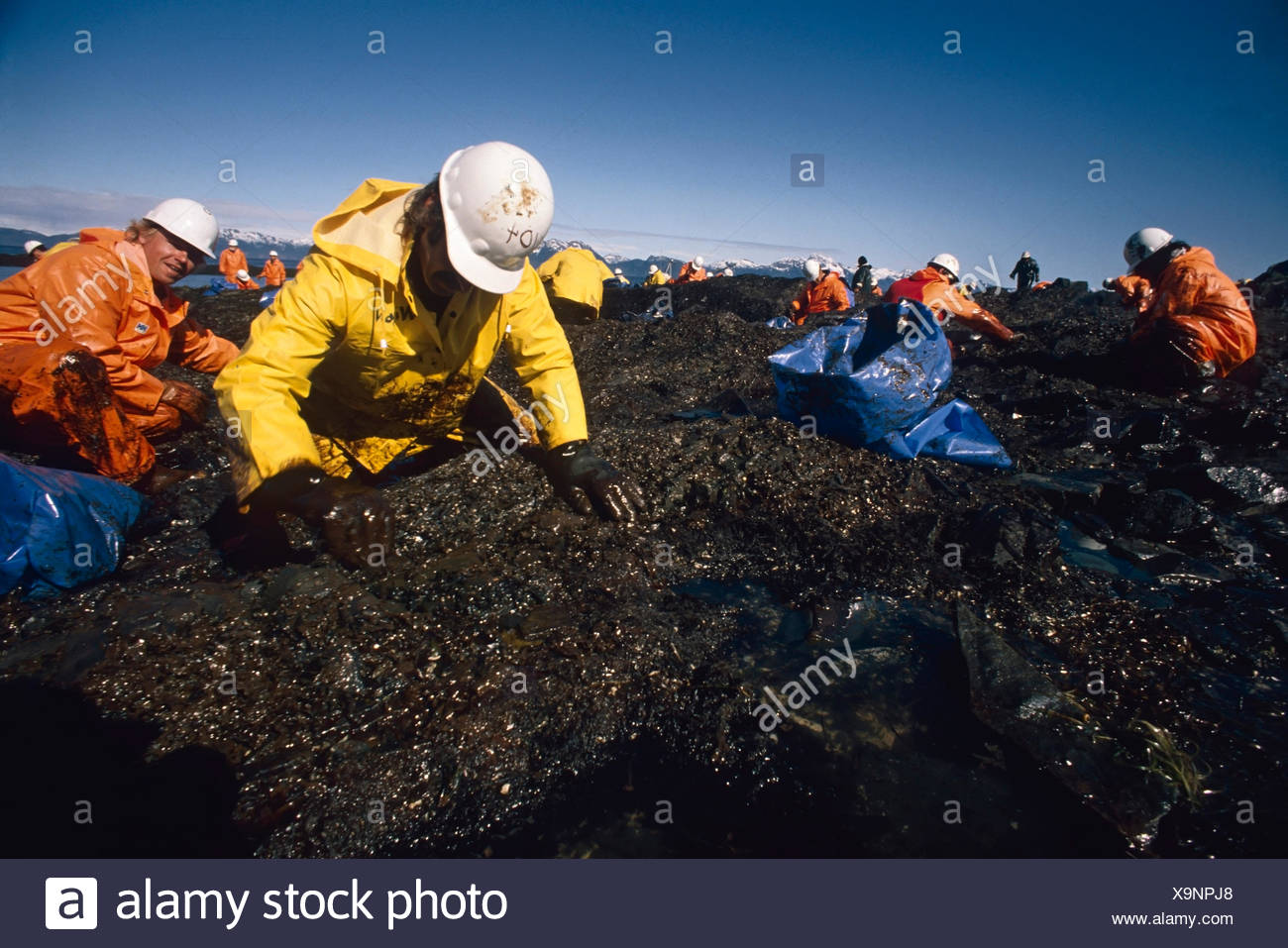 Exxon Valdez Oil Spill 1989 High Resolution Stock Photography and ...