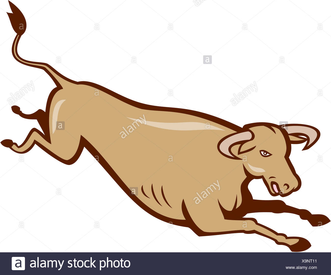 Cartoon Cow Cut Out Stock Images & Pictures - Alamy