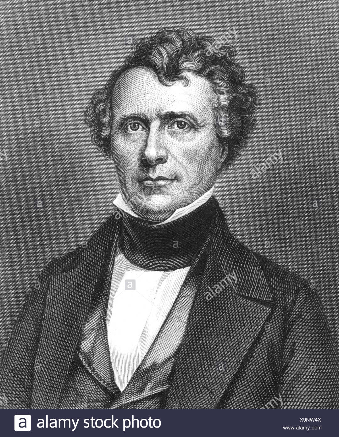 Franklin Pierce Portrait High Resolution Stock Photography and Images ...
