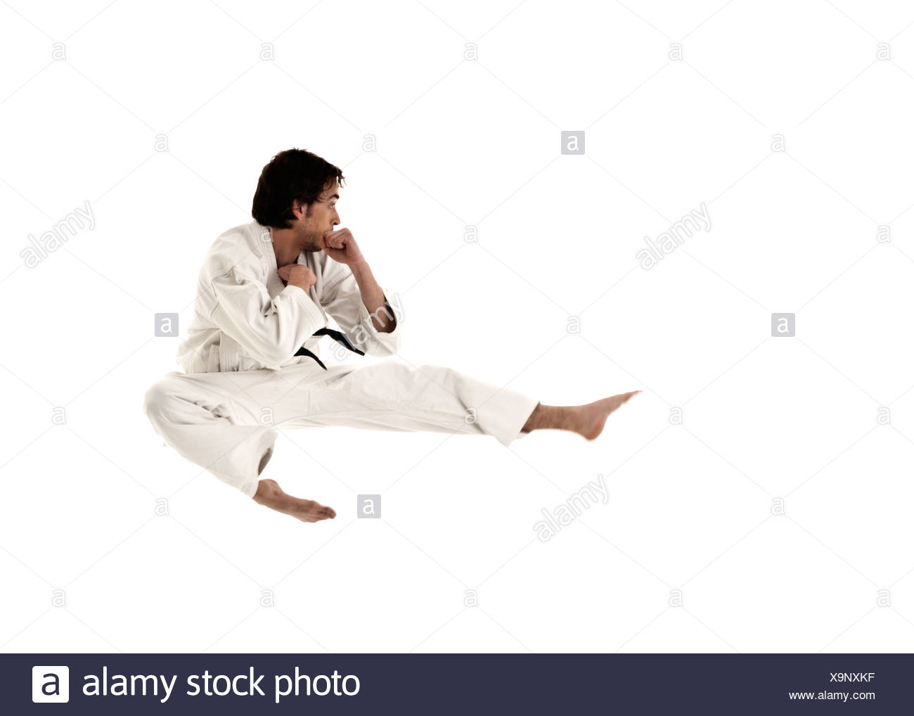 Karate Kick High Resolution Stock Photography and Images - Alamy