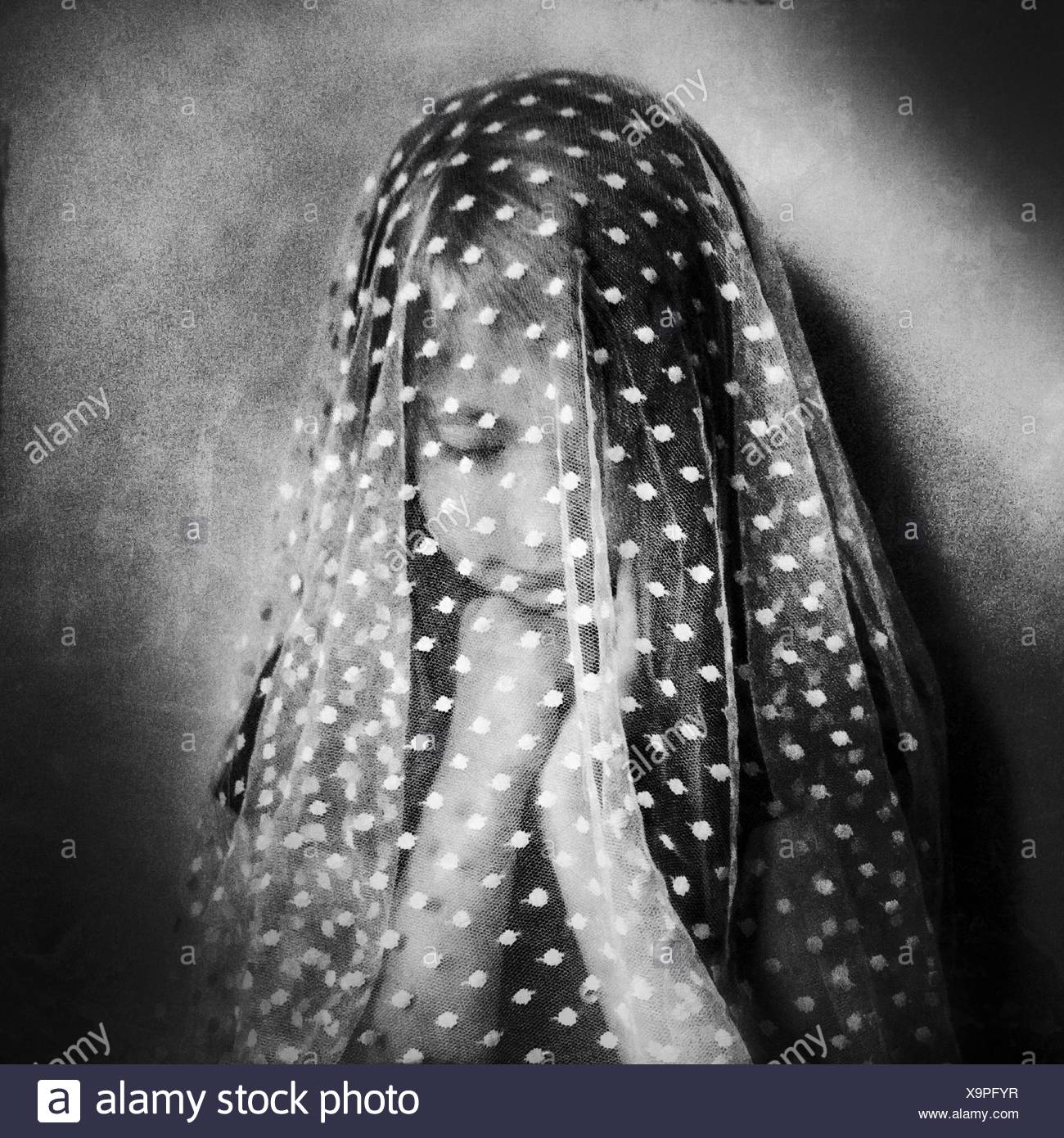 Veiled Girl High Resolution Stock Photography and Images - Alamy