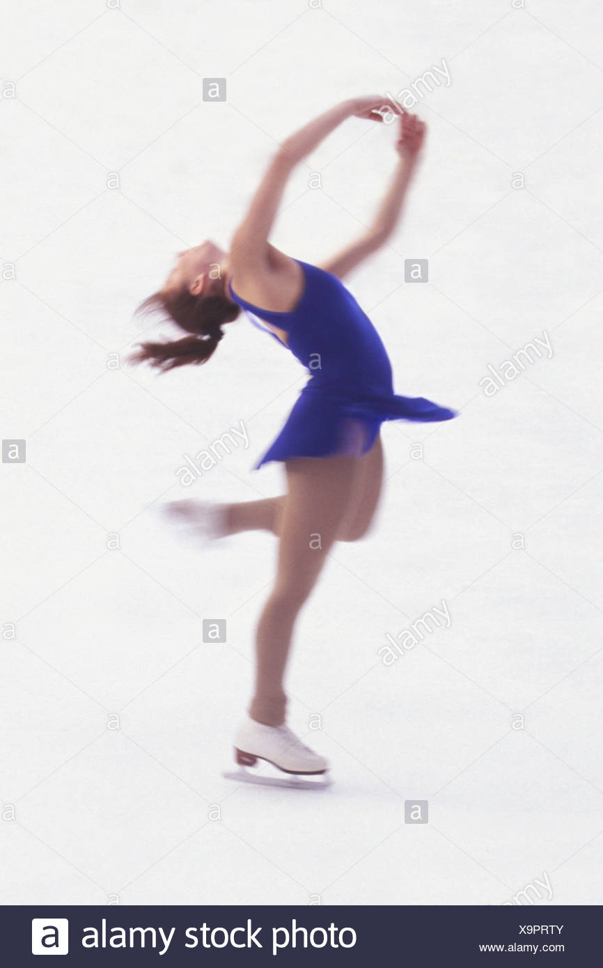 Figure Skater Spin Stock Photos & Figure Skater Spin Stock Images - Alamy