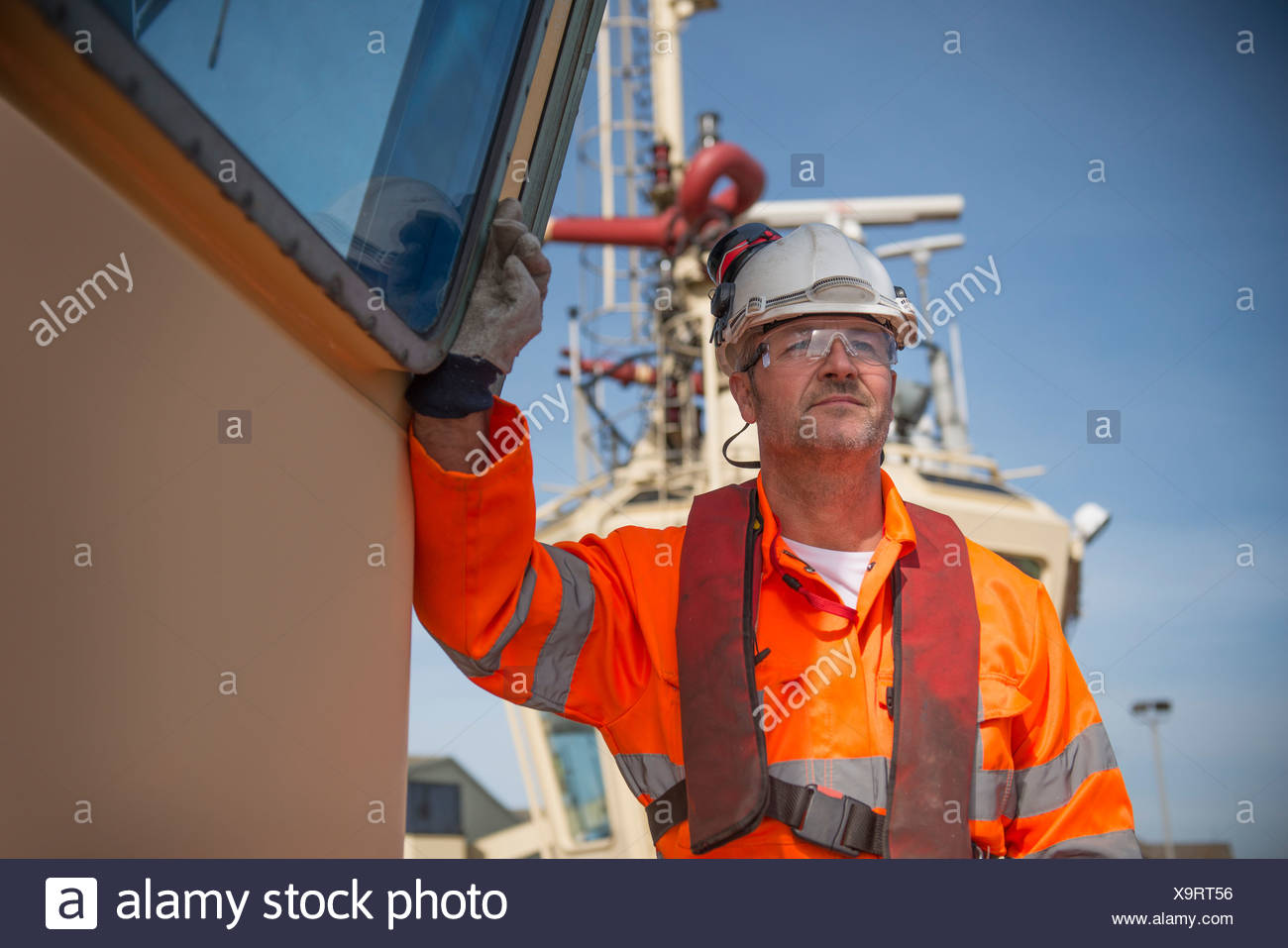 Blue Tug Boat High Resolution Stock Photography and Images - Alamy