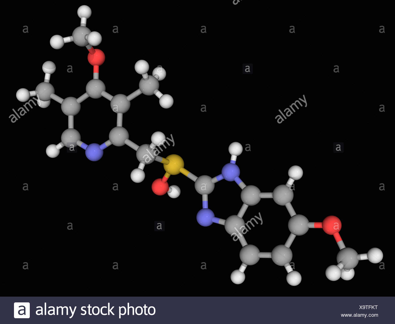Omeprazole Molecular High Resolution Stock Photography and Images - Alamy