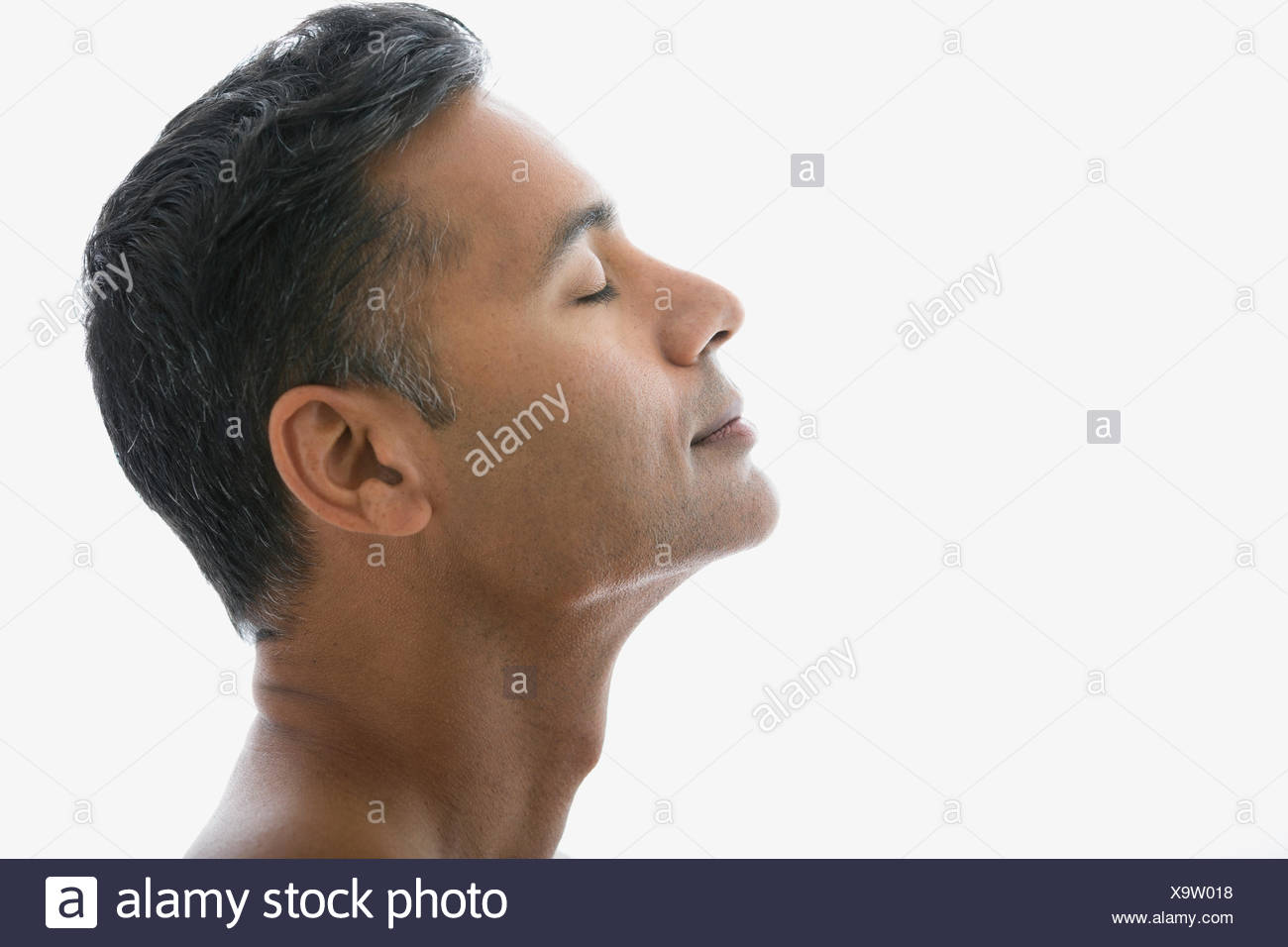 White Hair Man Back Of Head Stock Photos & White Hair Man Back Of Head ...