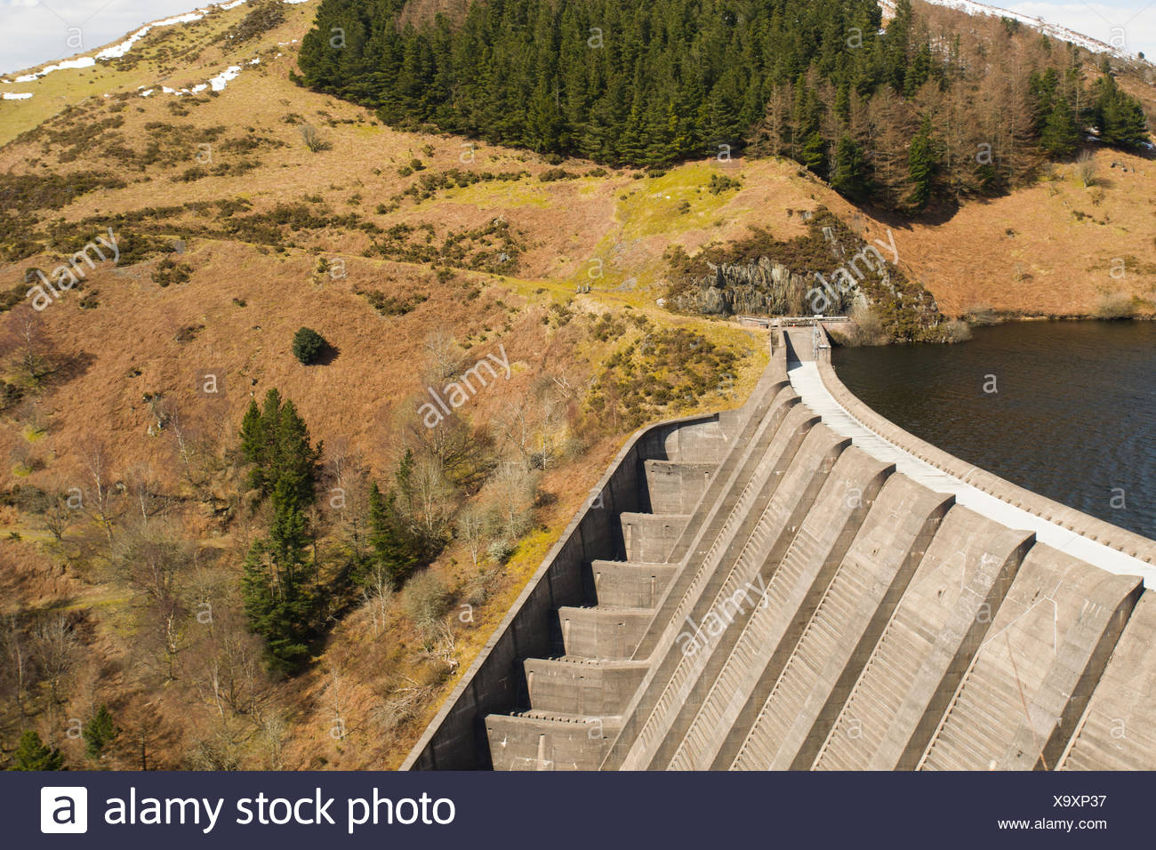 Clywedog Dam Wales Stock Photos & Clywedog Dam Wales Stock Images - Alamy