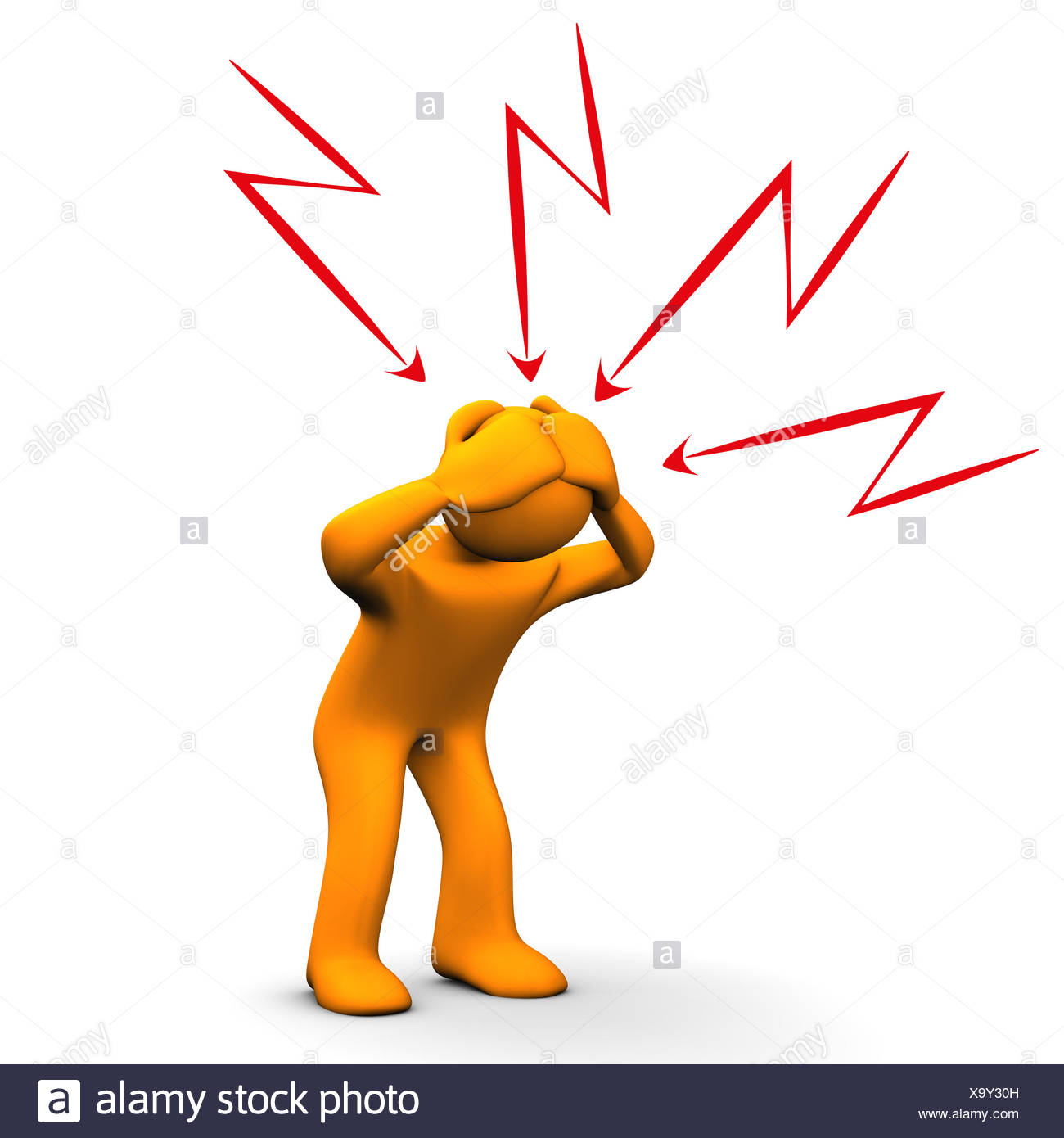 Guy Woman Pain Illustration Hurt Stock Photos & Guy Woman Pain ...