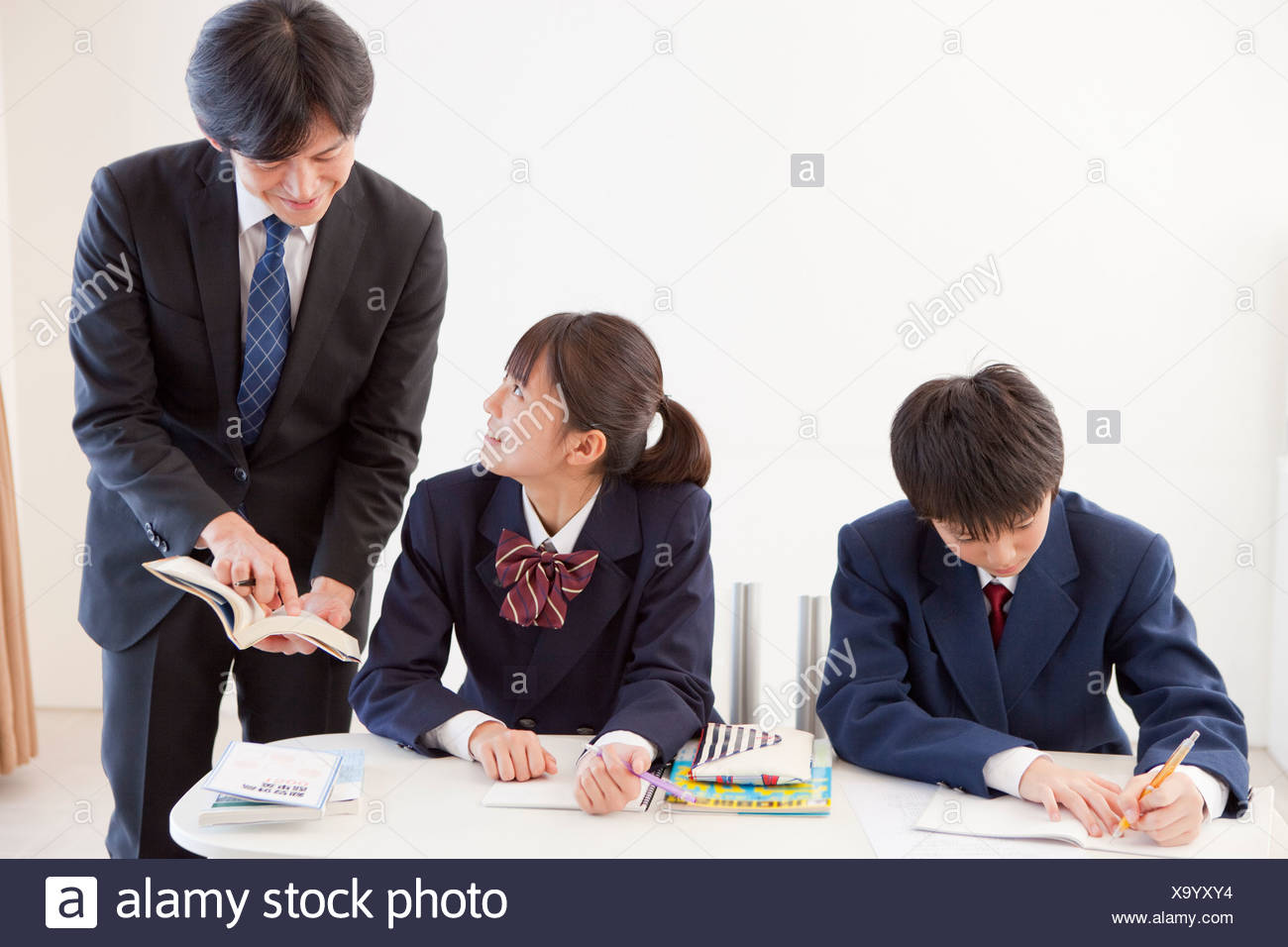 Japanese High School Class Japan High Resolution Stock Photography and ...