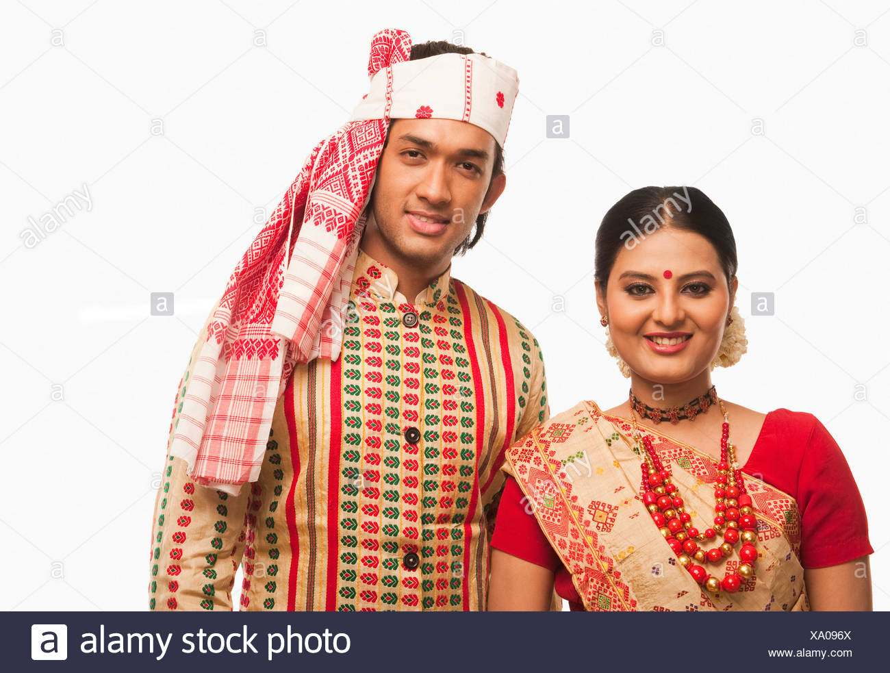 Woman In Traditional Assamese Mekhla High Resolution Stock Photography ...
