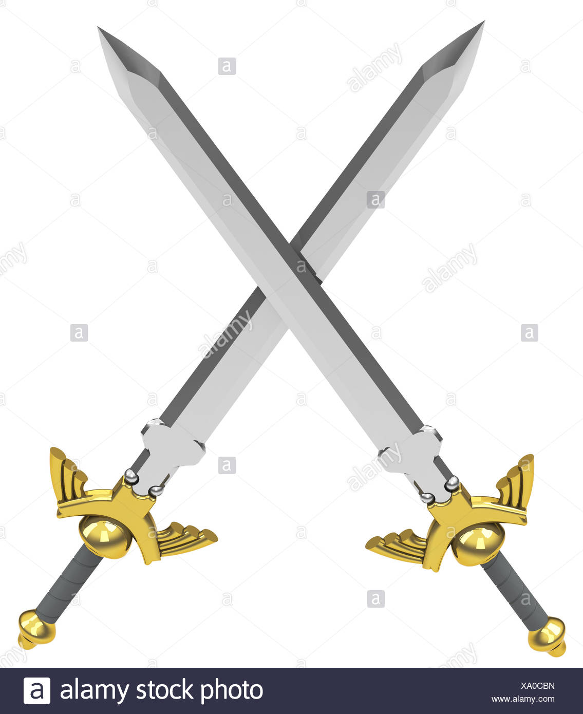 Crossed Swords High Resolution Stock Photography and Images - Alamy