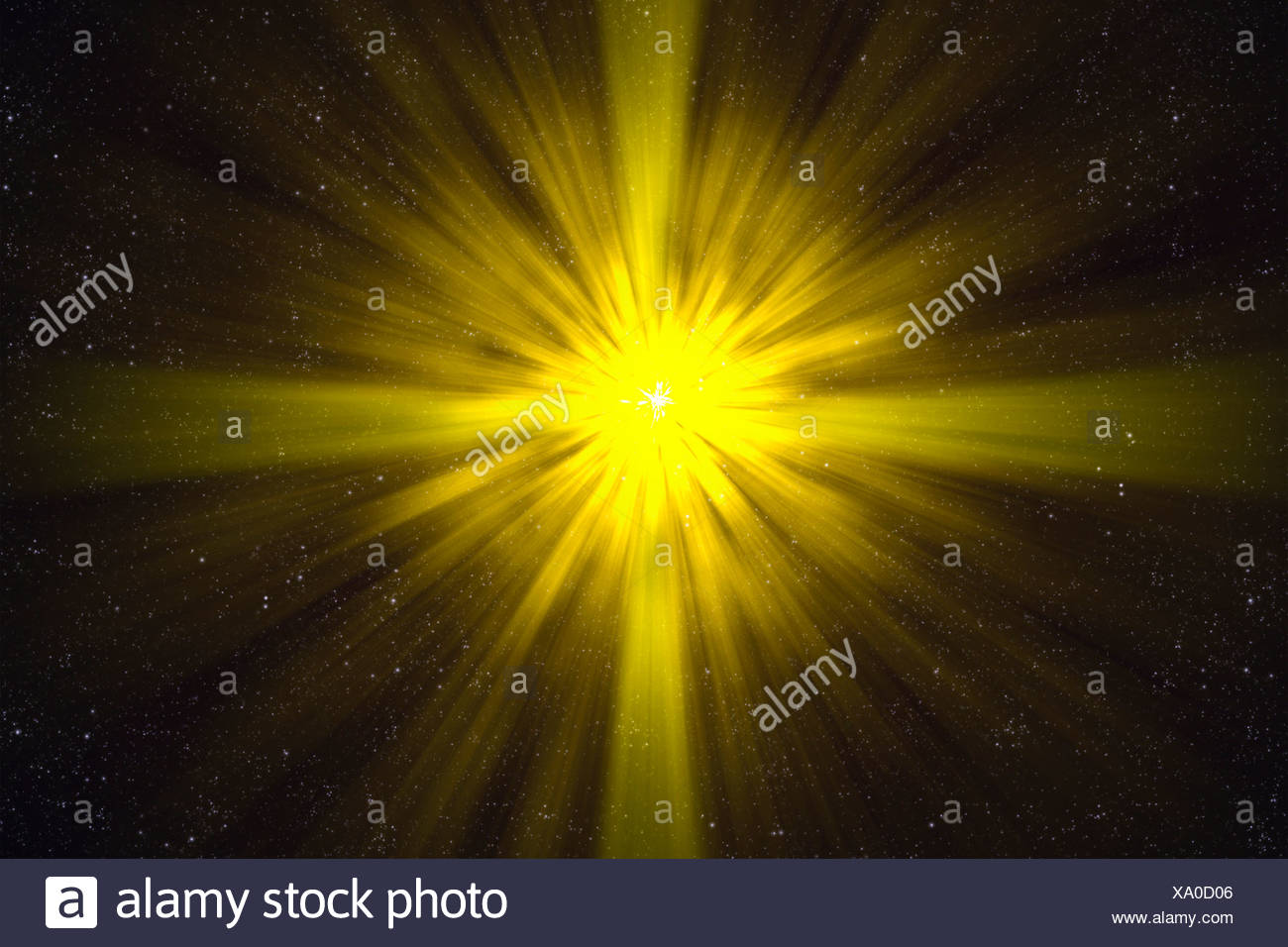 Yellow Starburst High Resolution Stock Photography and Images - Alamy