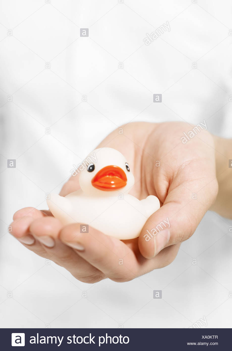 Holding Rubber Duck High Resolution Stock Photography and Images - Alamy