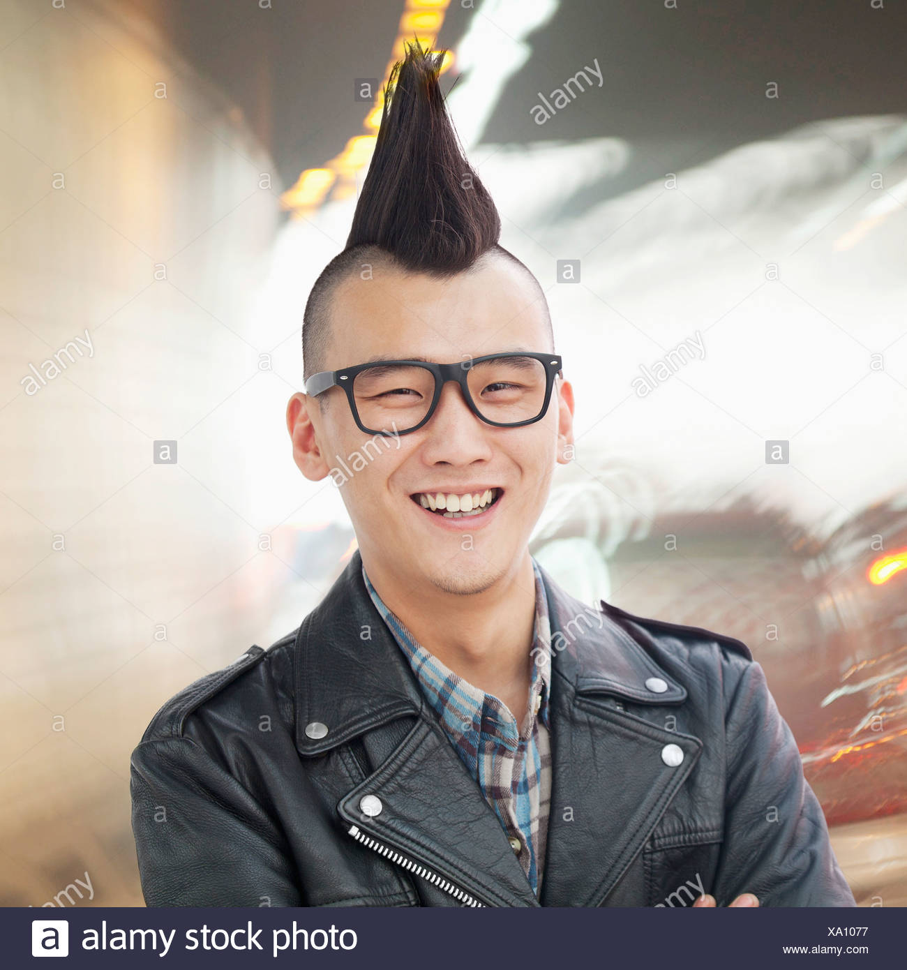 Mohawk Hair Man High Resolution Stock Photography and Images - Alamy