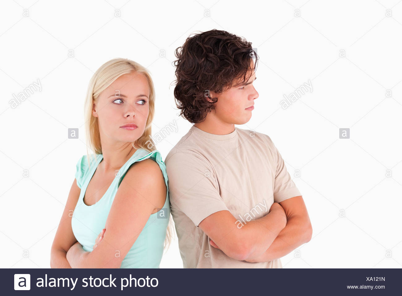 Laughing Couple Sad High Resolution Stock Photography and Images - Alamy