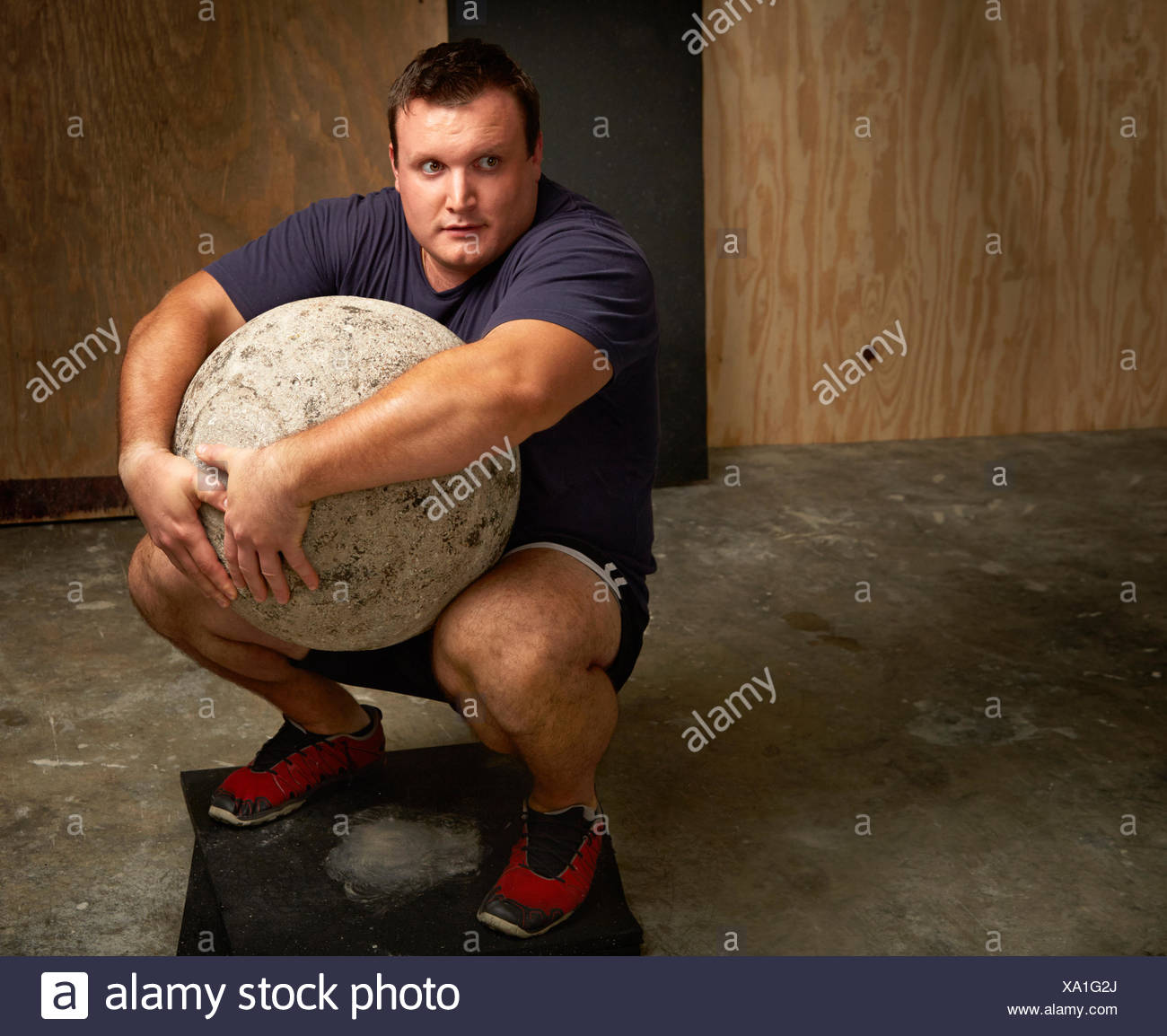 Squatting Male Figure High Resolution Stock Photography and Images - Alamy