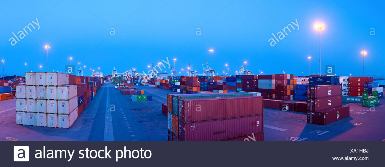 Port Containers Crane High Resolution Stock Photography and Images - Alamy