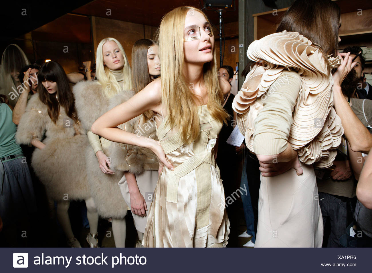 Female Runway Models Backstage High Resolution Stock Photography and ...
